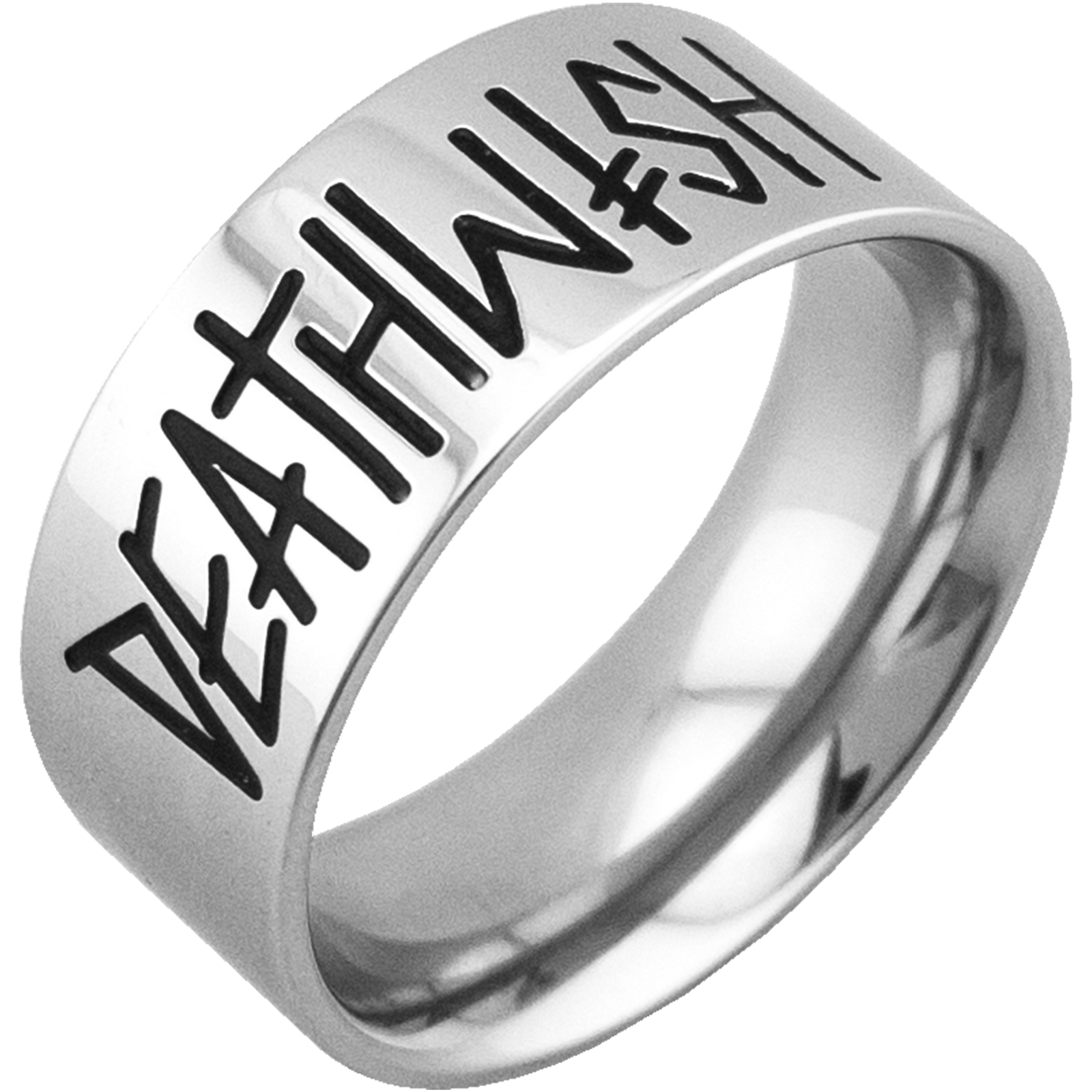 Deathwish Deathspray Silver Ring – Palm Isle Skateshop