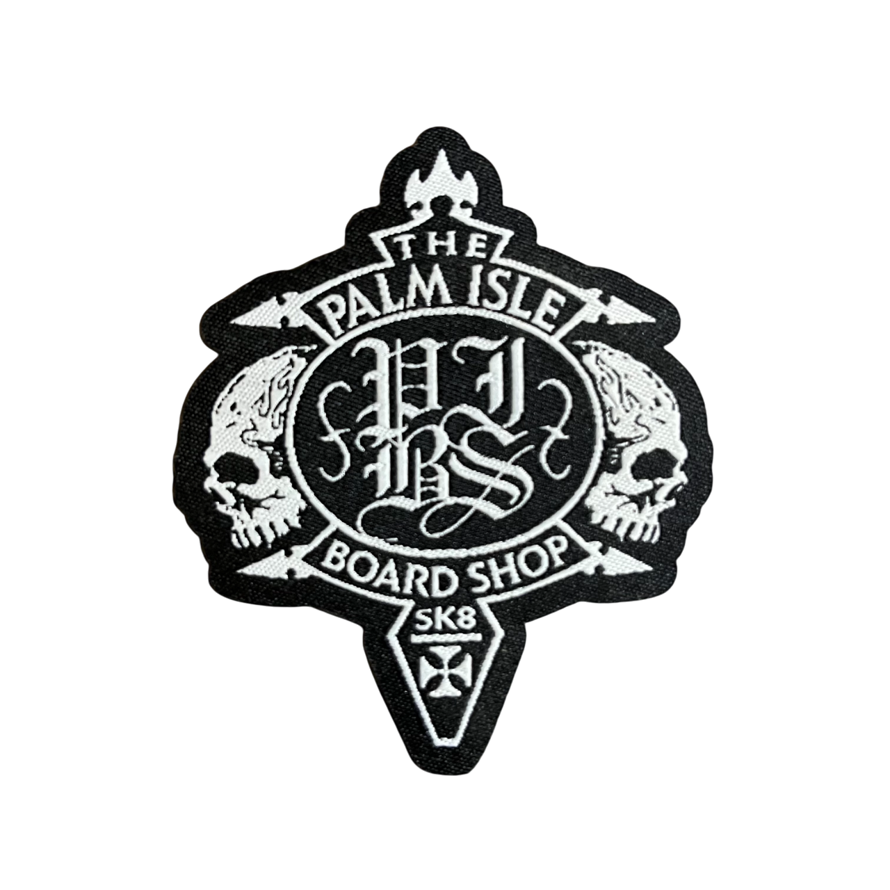 Palm Isle Crest Patch – Palm Isle Skateshop