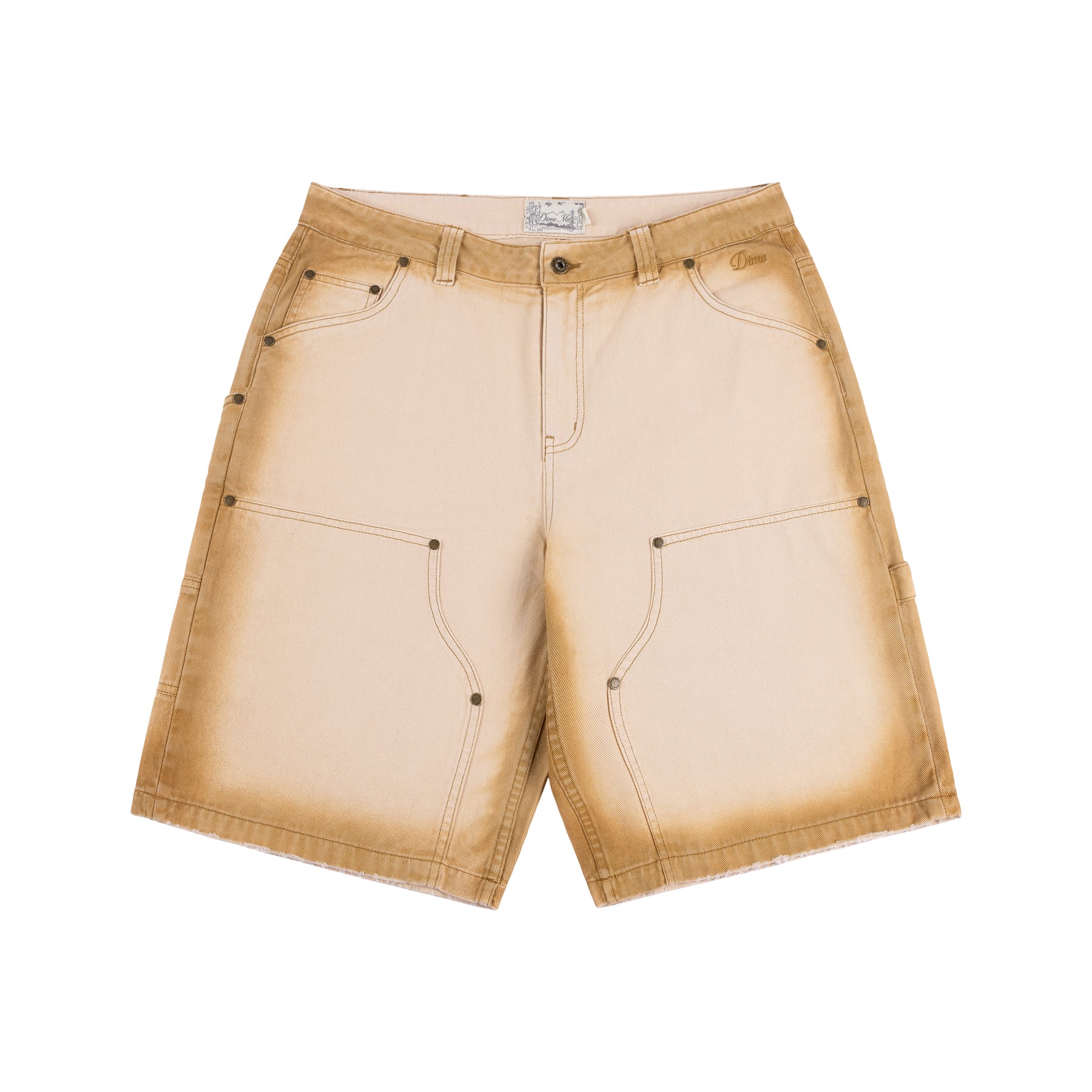 Dime Carpenter Denim Shorts - Bronze – Palm Isle Skateshop