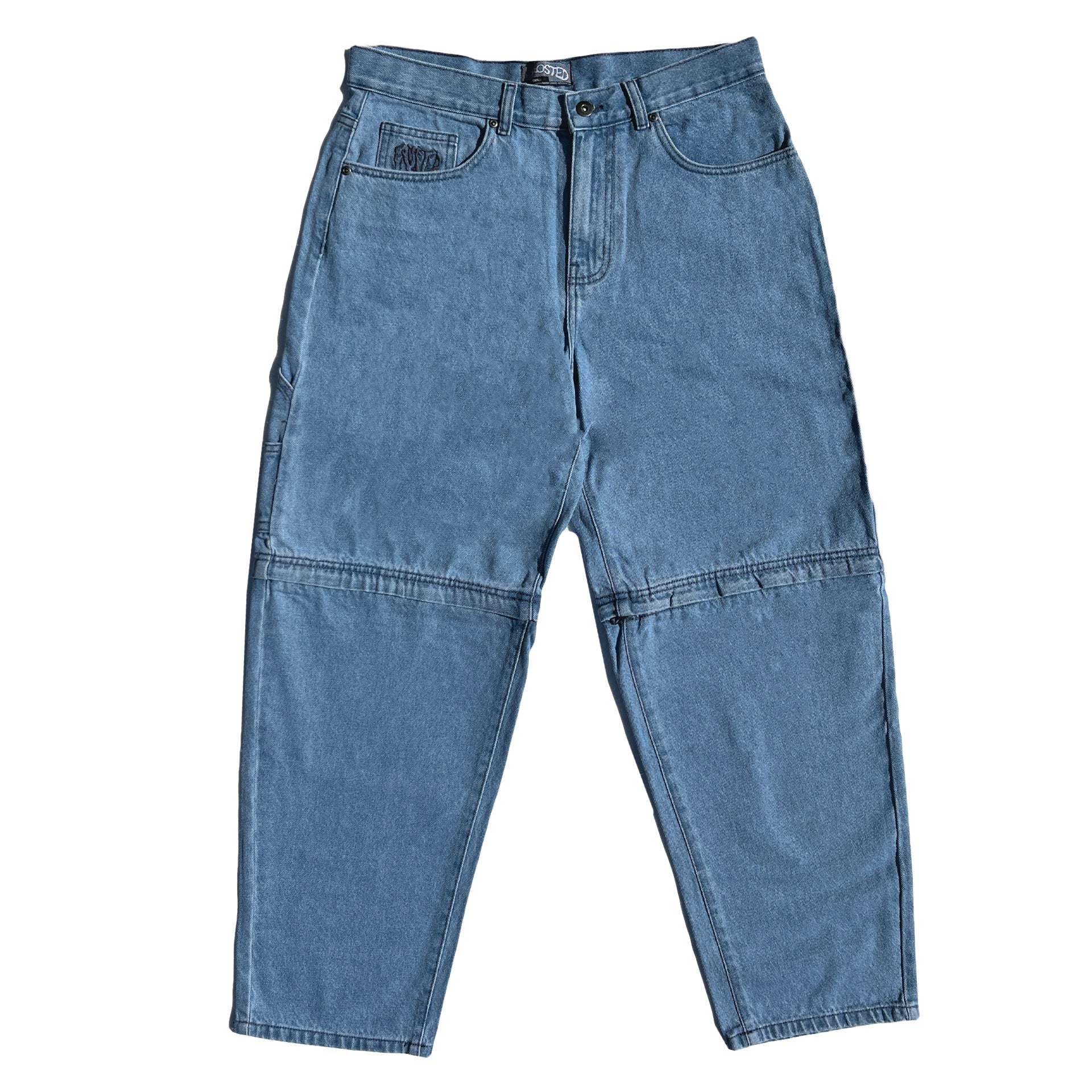 Frosted Transformer Pants - Light Blue – Palm Isle Skateshop