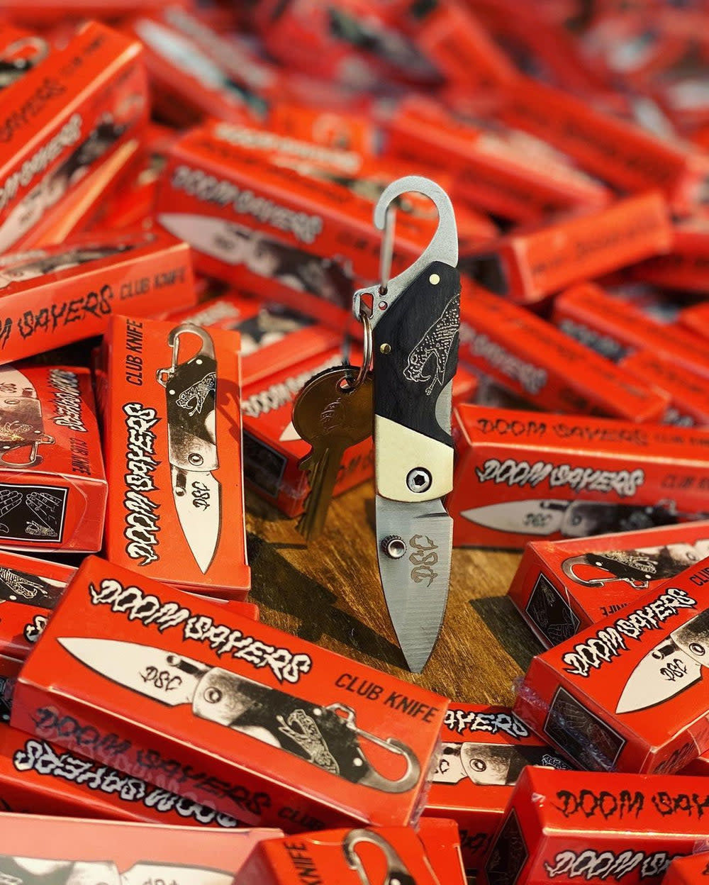 Doomsayers Club DSC Keychain Pocket Knife – Palm Isle Skateshop