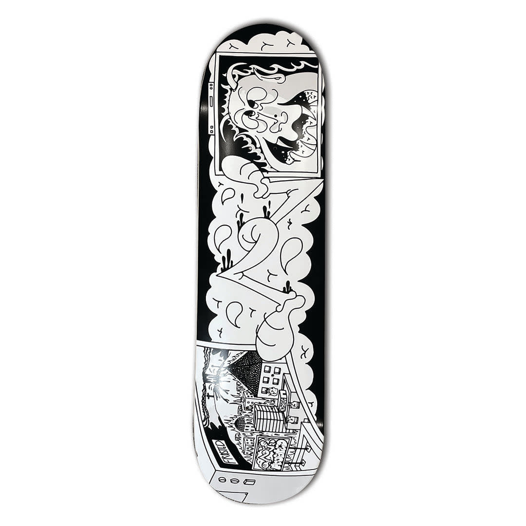 Frosted x Magic Hob Evil Media Deck – Palm Isle Skateshop