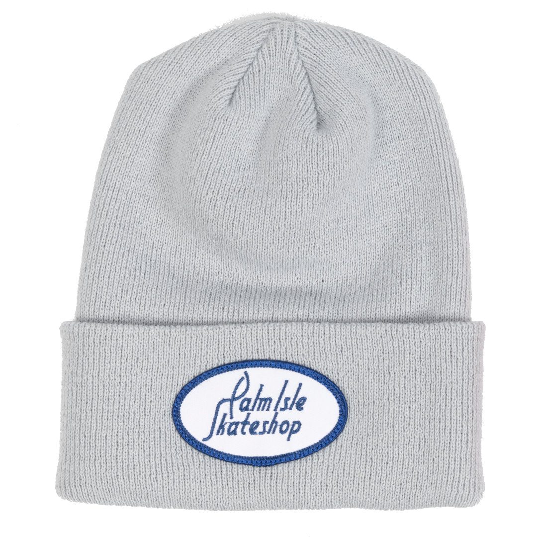 Palm Isle Gas Station Classic Beanie - Grey – Palm Isle Skateshop