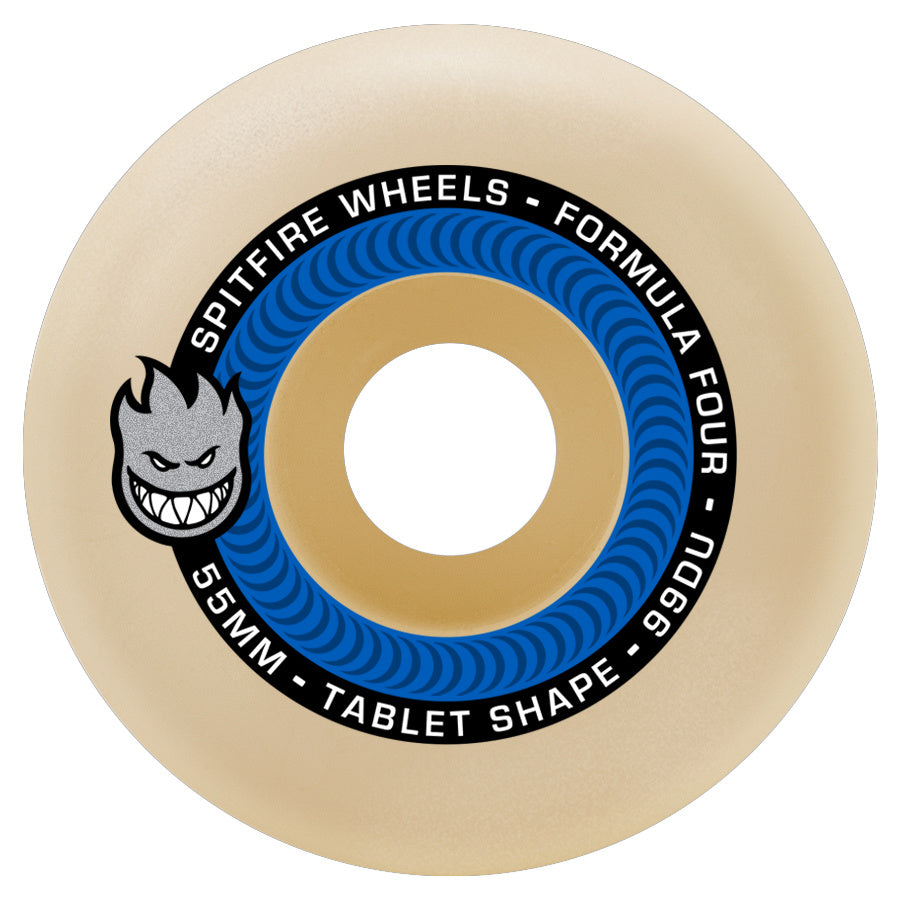 Spitfire Formula Four 99D Tablets – Palm Isle Skateshop
