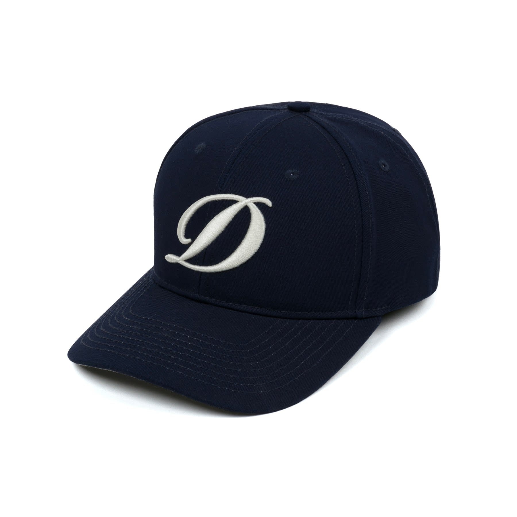 Dime Cursive D Baseball Cap - Royal Navy – Palm Isle Skateshop