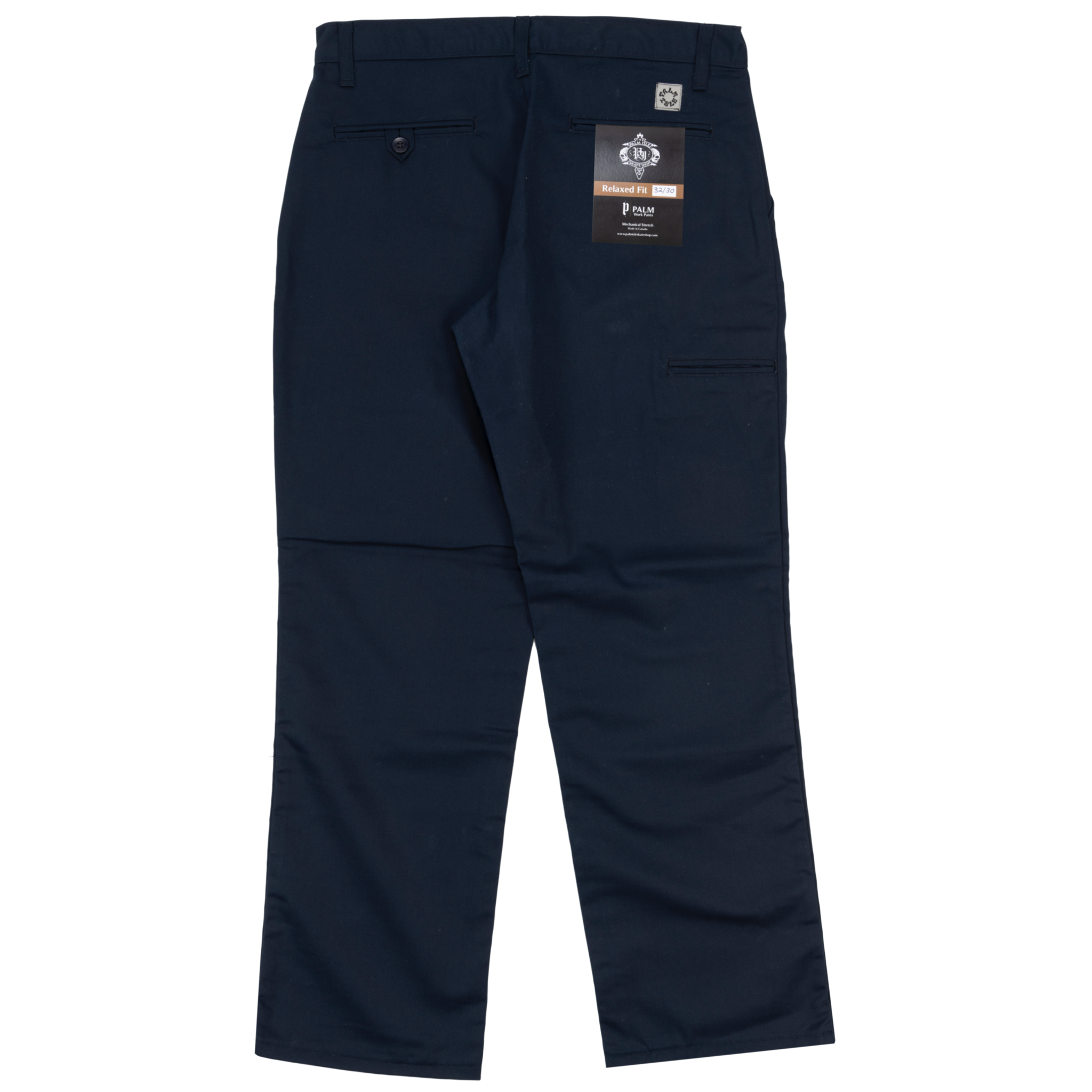 Palm Work Pants - Navy – Palm Isle Skateshop